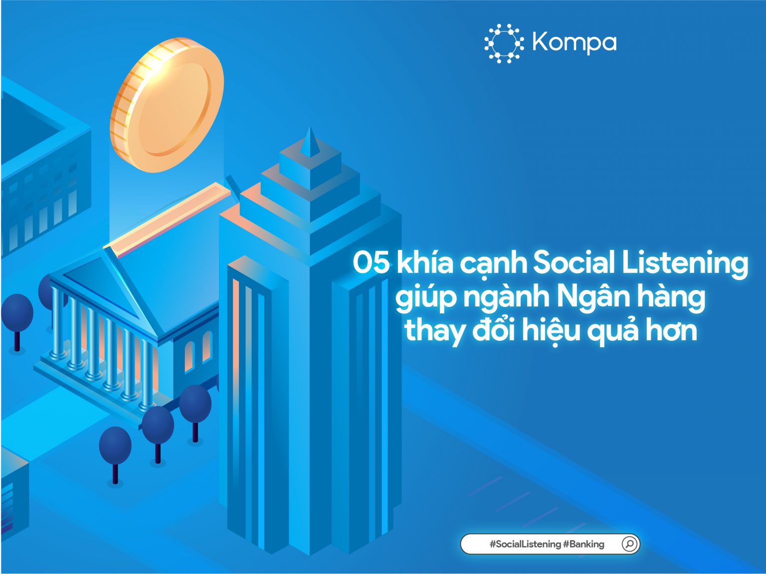Social Listening đã thay đổi 5 khía cạnh này trong ngành Ngân hàng - KOMPA