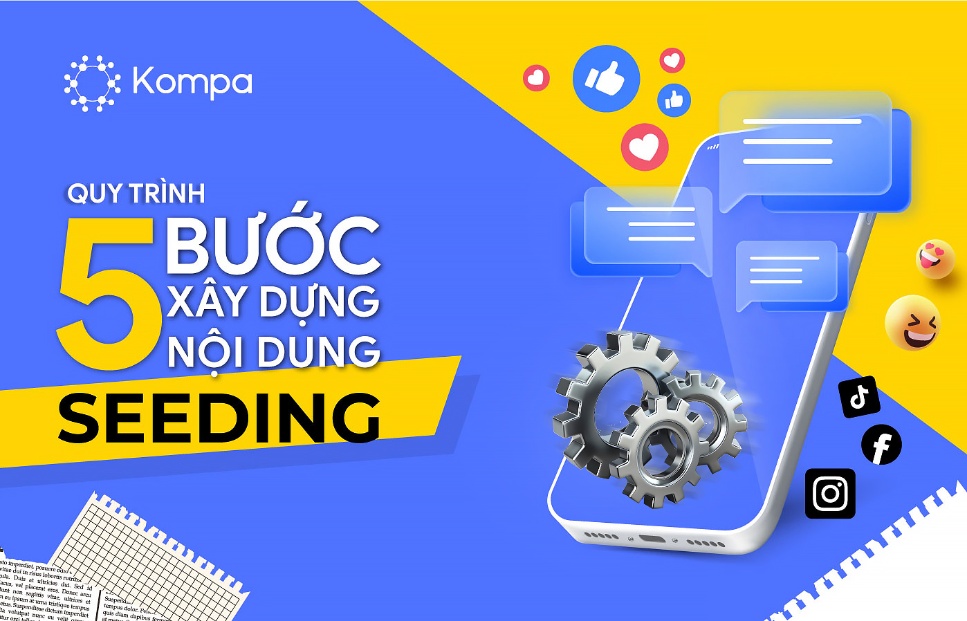 Quy trình 5 bước để xây dựng nội dung Seeding